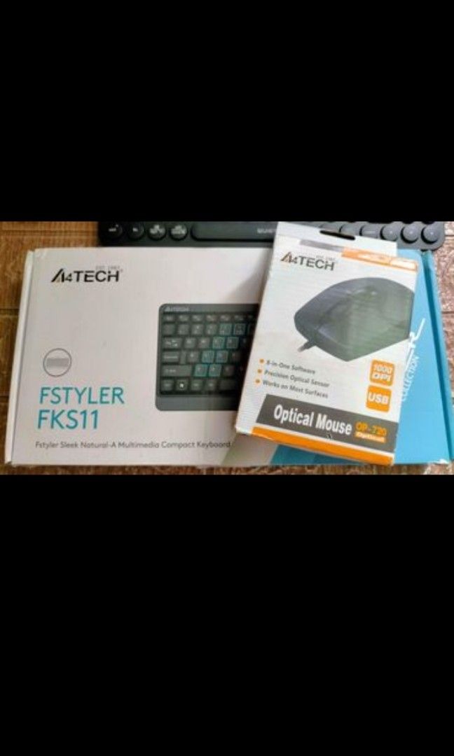 Fstyler A4tech Wired Mini Keyboard And A4tech Wired Mouse Authentic Computers And Tech Parts