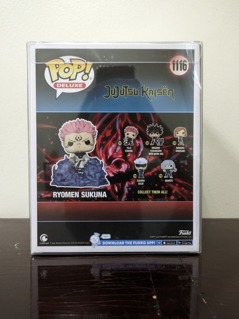 FUNKO POP! Jujutsu Kaisen - 1116 Ryomen Sukuna (6") with FREE BOSS ...