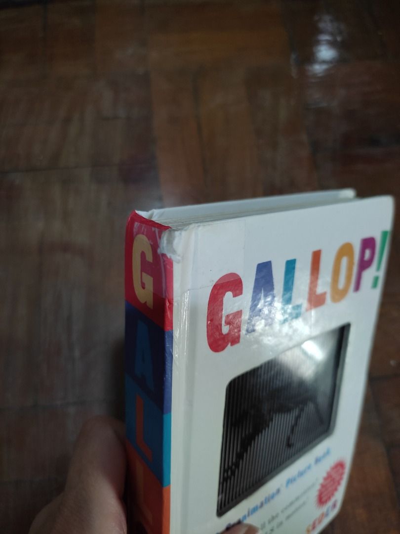 Gallop A Scanimation Picture Book Rufus Butler Seder, Hobbies & Toys ...