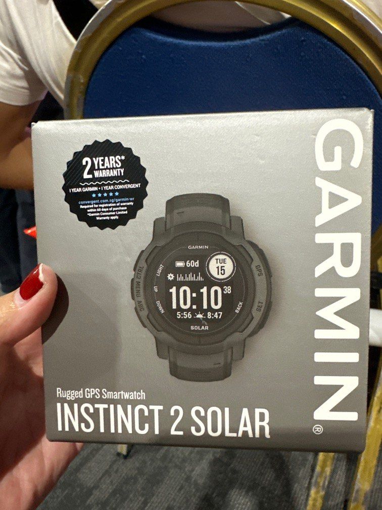 Garmin Instinct 2 Solar, Mobile Phones & Gadgets, Wearables & Smart ...
