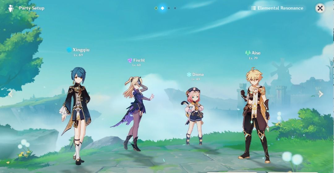 Genshin Acc C1 Hutao + Sig + C0 Neuvillette, Video Gaming, Video Games ...