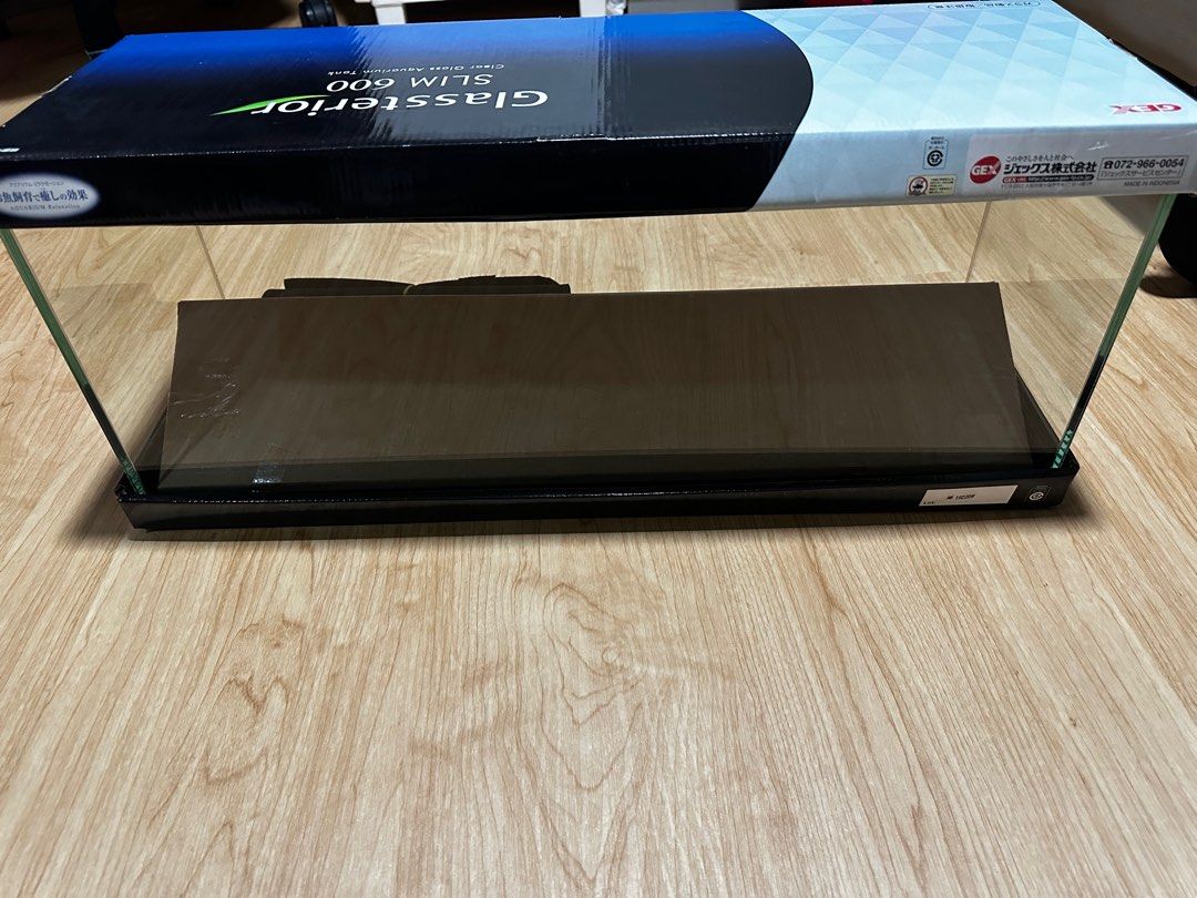 GEX Glassterior Slim 600 Fish Tank, Pet Supplies, Homes & Other Pet ...