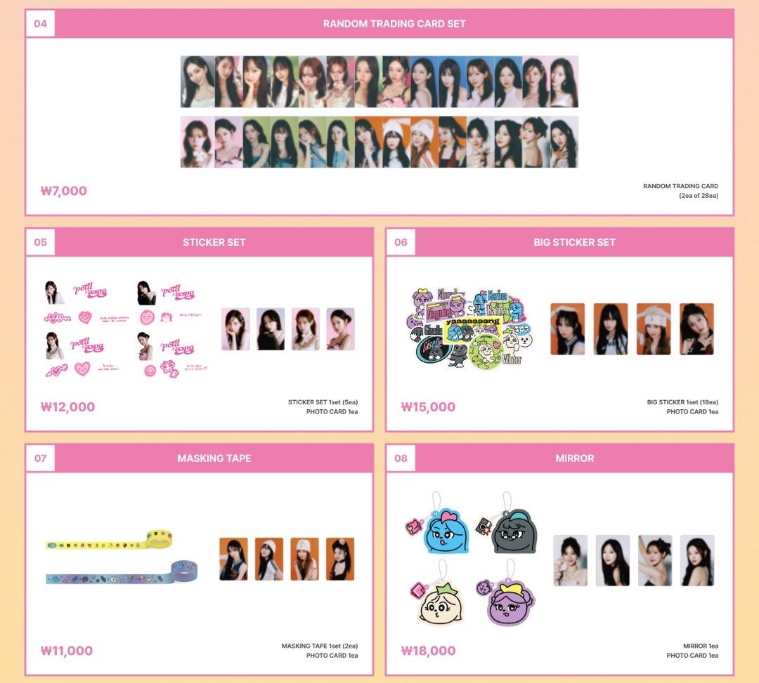 (GO) Aespa #POTD offline exhibition lineup 2 karina giselle winter ning ...