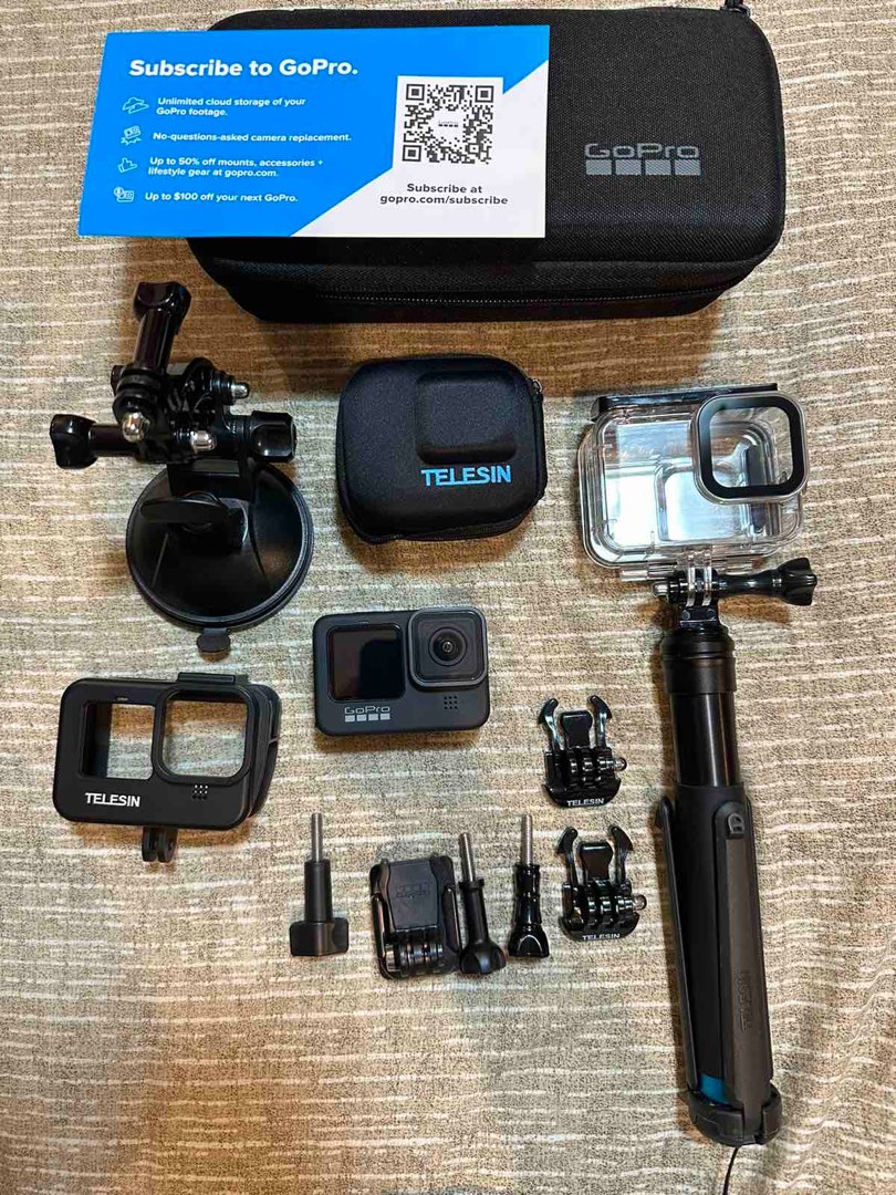 GO PRO HERO 9 BLACK, Photography, Cameras on Carousell