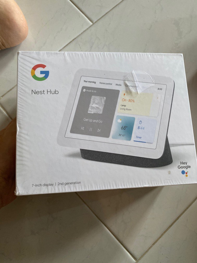 Google nest hub 2nd generation, TV & Home Appliances, TV ...
