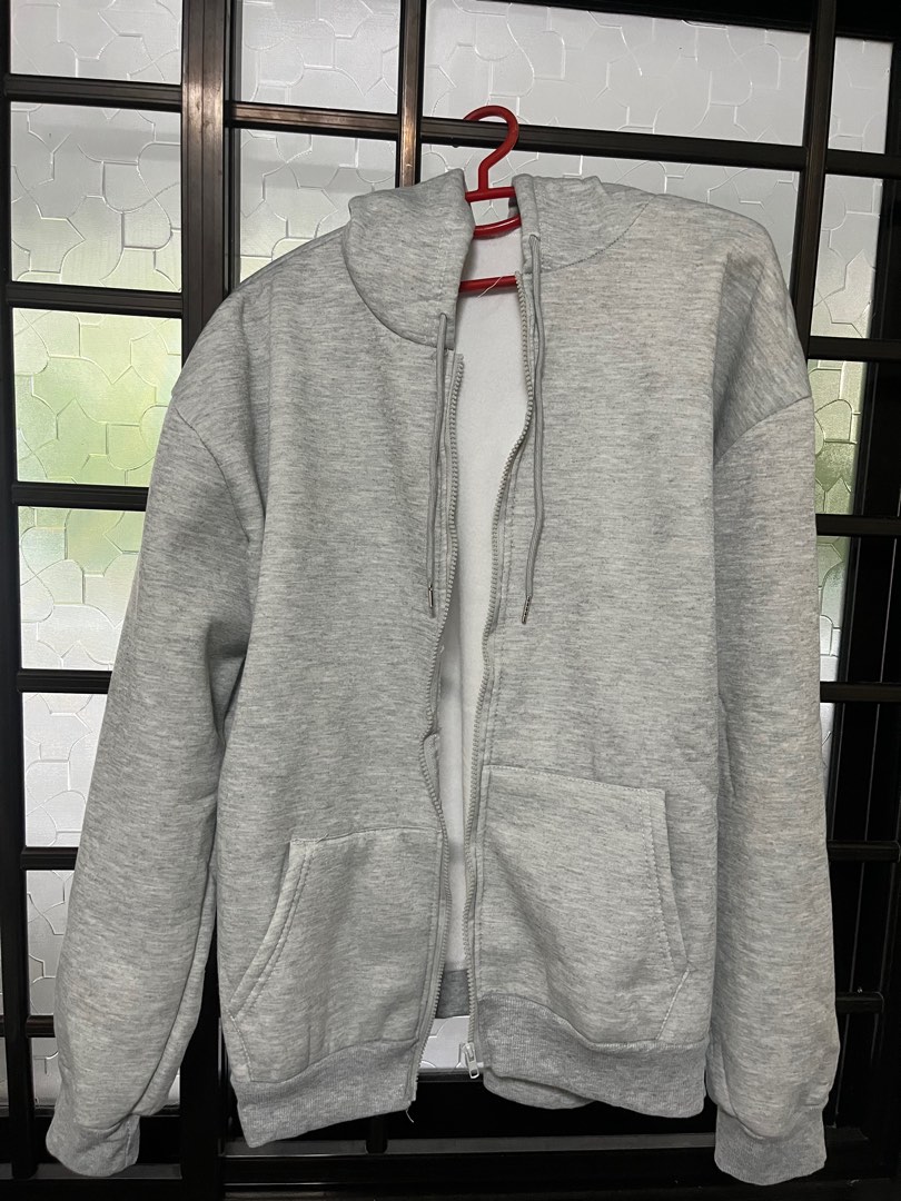 Grey Jacket, Women's Fashion, Coats, Jackets and Outerwear on Carousell