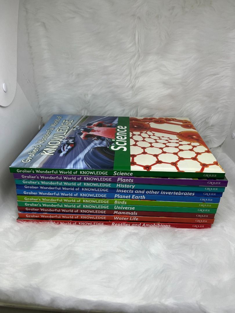Grolier's Wonderful World of SCIENCE: Encyclopedia Set for Kids ...
