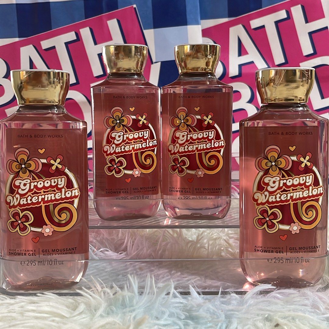 Groovy Watermelon Shower Gel by Bath and Body Works, Beauty & Personal ...