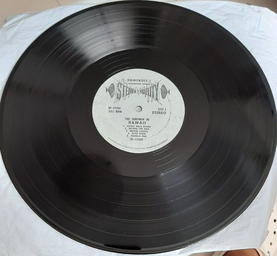 Hawaii Erotic Sounds of the Surfmen vinyl lp record, Hobbies & Toys ...