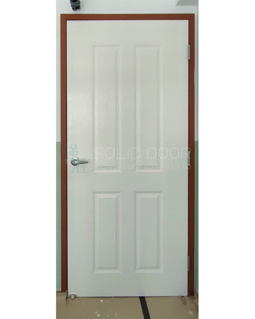 HDB timber chipboard doors, Furniture & Home Living, Security & Locks ...