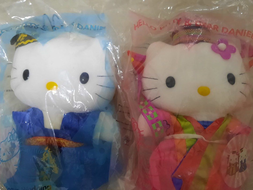 Hello Kitty & Dear Daniel Wedding Plushies $40 for 6 pairs & $10/pair ...