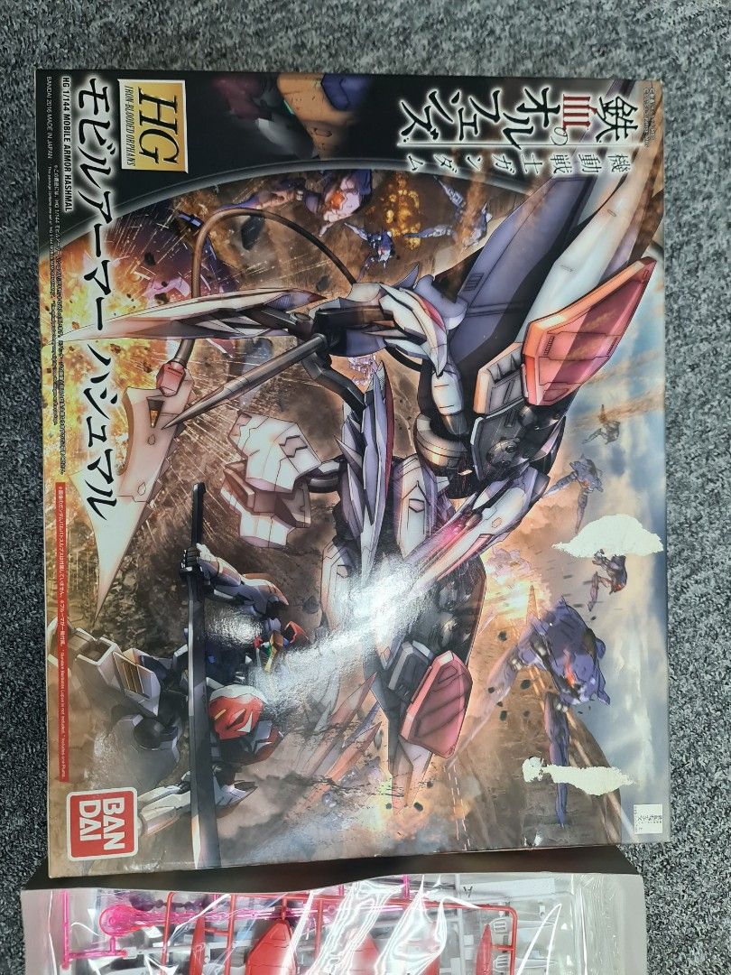 Hg mobile armor hashmal, Hobbies & Toys, Toys & Games on Carousell