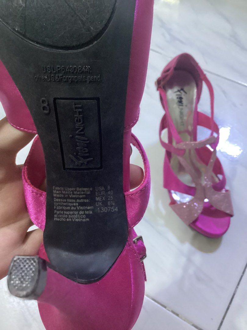 High heels / Pageant Heels / Pink Heels, Women's Fashion, Footwear ...