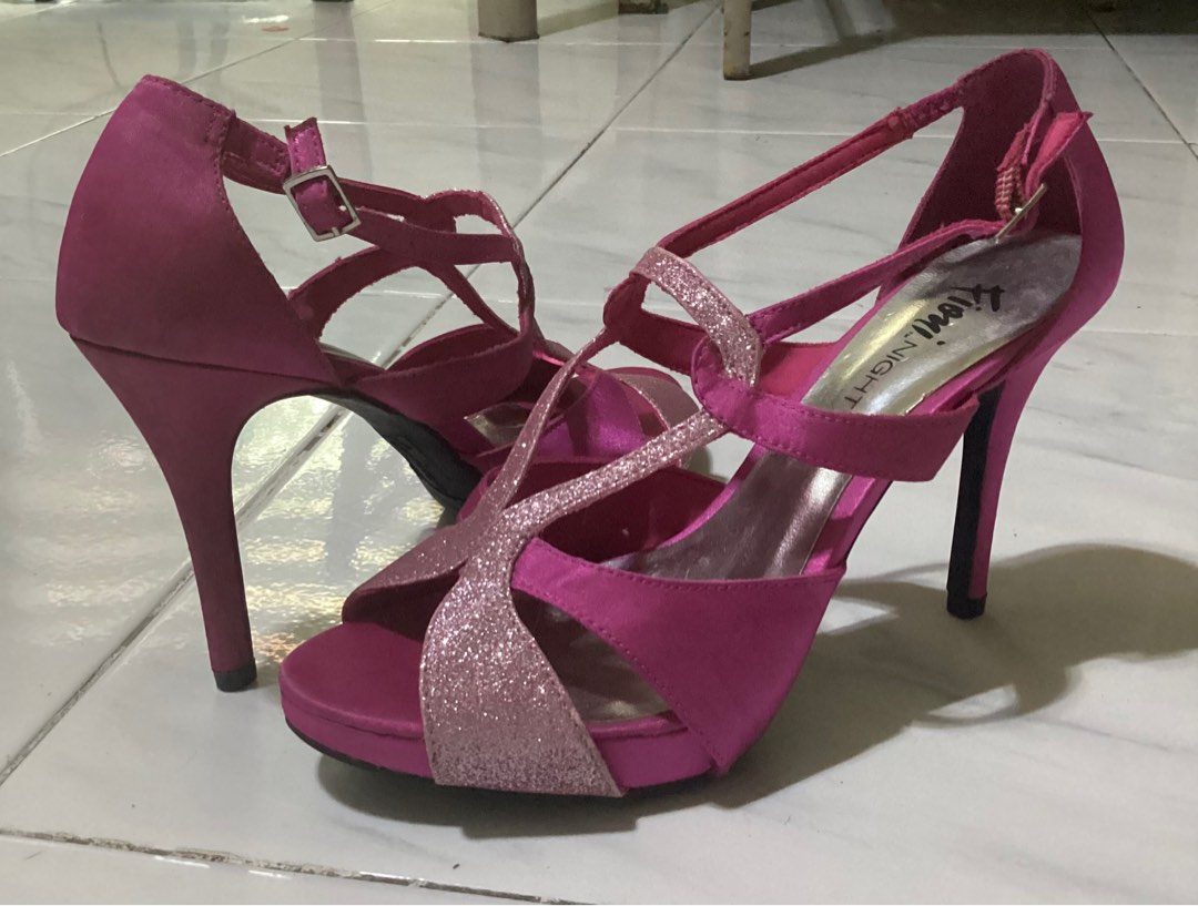 High heels / Pageant Heels / Pink Heels, Women's Fashion, Footwear ...