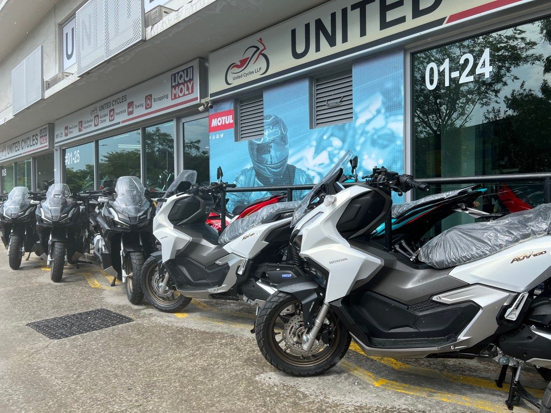 Honda ADV 160 ASB, Motorcycles, Motorcycles for Sale, Class 2B on Carousell