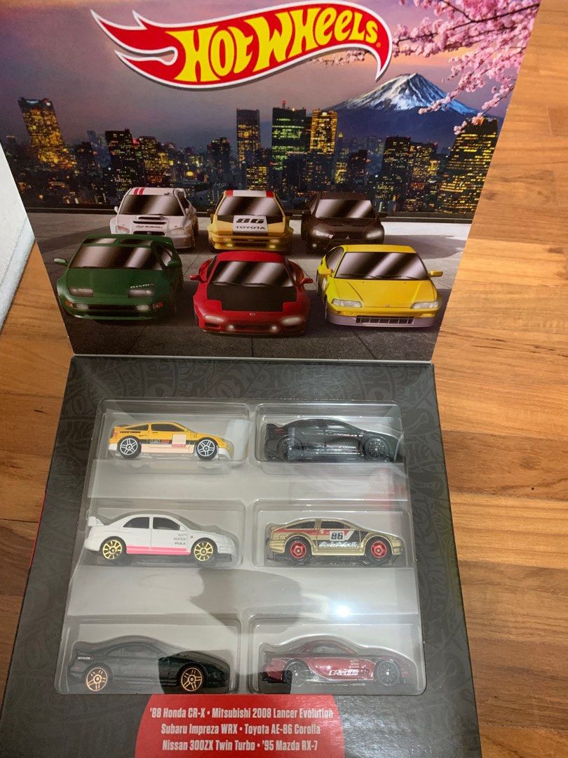 Hot Wheels JDM 6 Pack, Hobbies & Toys, Toys & Games on Carousell