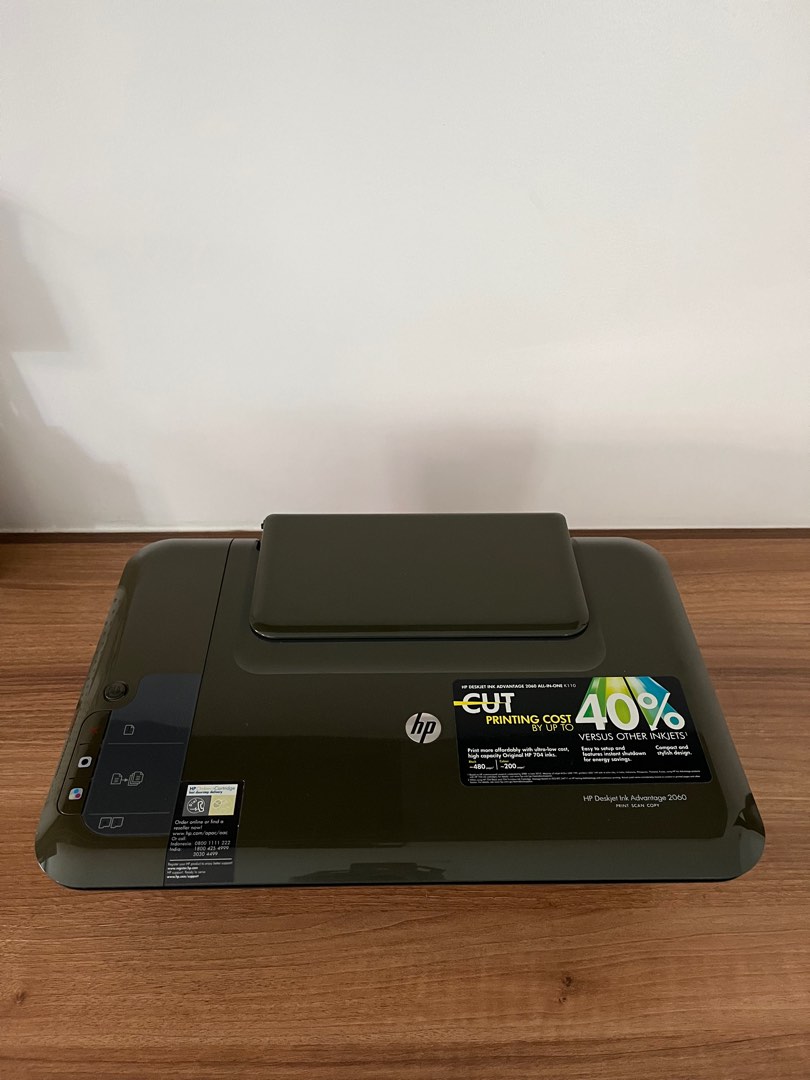 HP Deskjet Ink Advantage 2060 All-in-One Printer, Computers & Tech ...