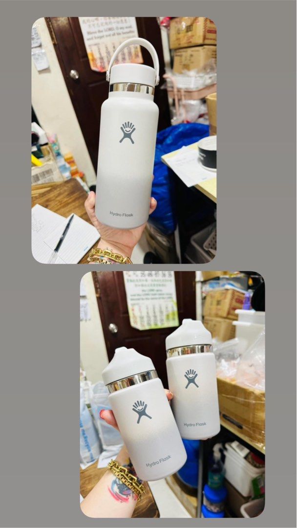 hydroflask set! Mother n Child Twinny 32oz & 12oz, Furniture & Home ...