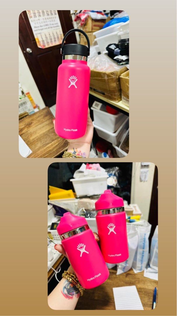 hydroflask set! Mother n Child Twinny 32oz & 12oz, Furniture & Home ...