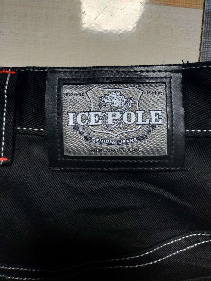 Ice Pole Baggy Pants, Men's Fashion, Bottoms, Jeans on Carousell