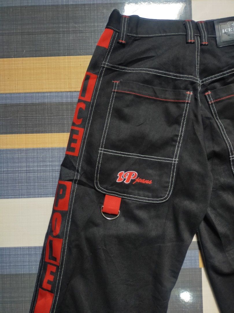 Ice Pole Baggy Pants, Men's Fashion, Bottoms, Jeans on Carousell