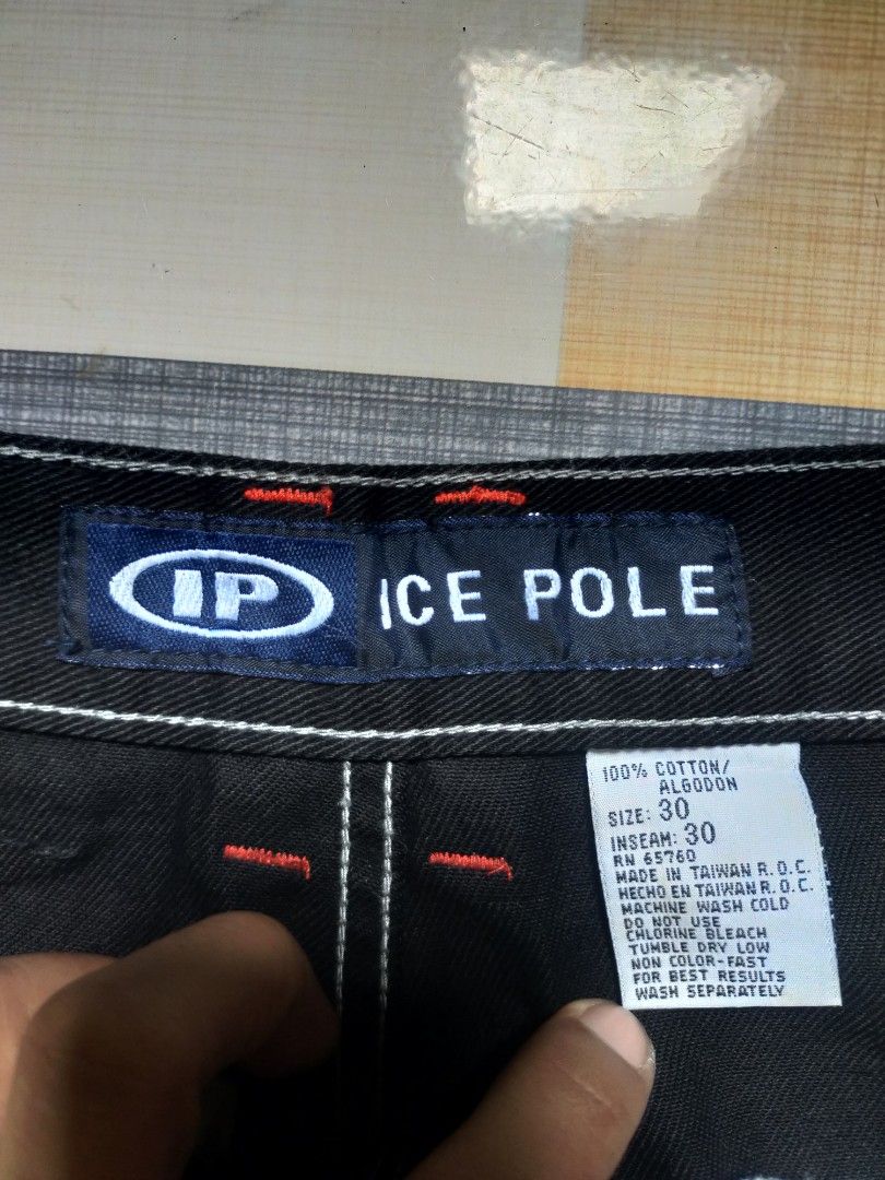 Ice Pole Baggy Pants, Men's Fashion, Bottoms, Jeans on Carousell