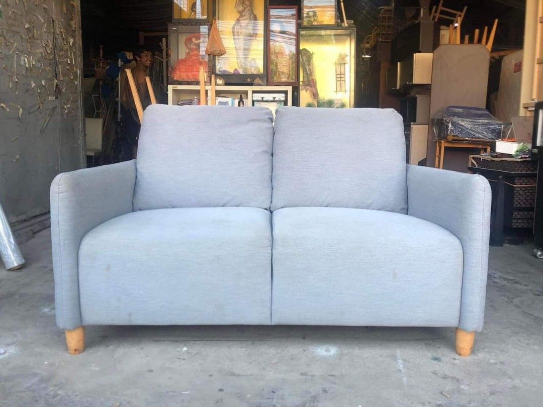 Ikea Angersby 2 seater loveseat, Furniture & Home Living, Furniture ...
