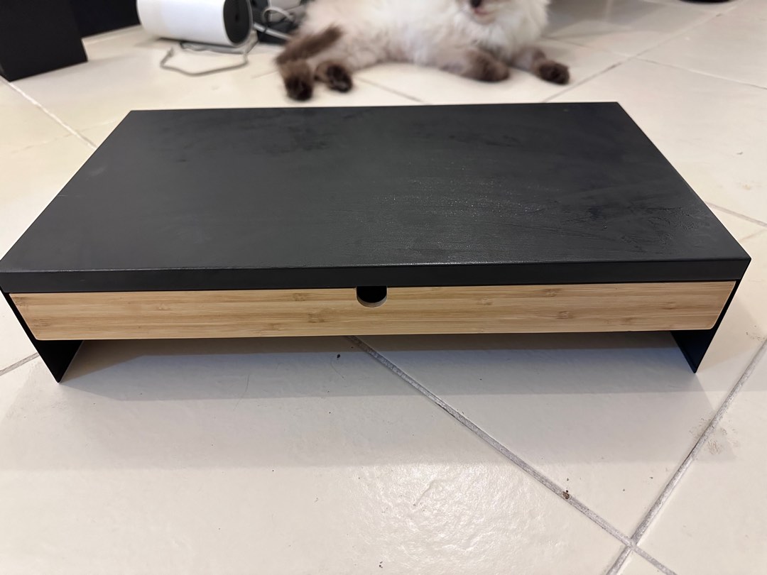 Ikea Elloven Monitor/Laptop Stand/Riser, Furniture & Home Living, Home ...