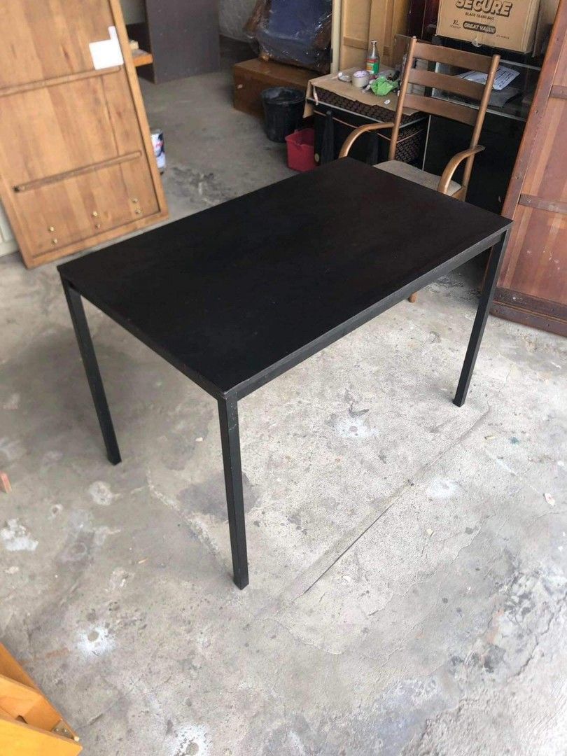 Ikea Tarendo Table Wooden top with metal frame Price 4500 43 1 2L x 26 1 2W x 29 1 2H inches In good condition Code LJ 029 Furniture Home Living Furniture Tables Sets on Carousell