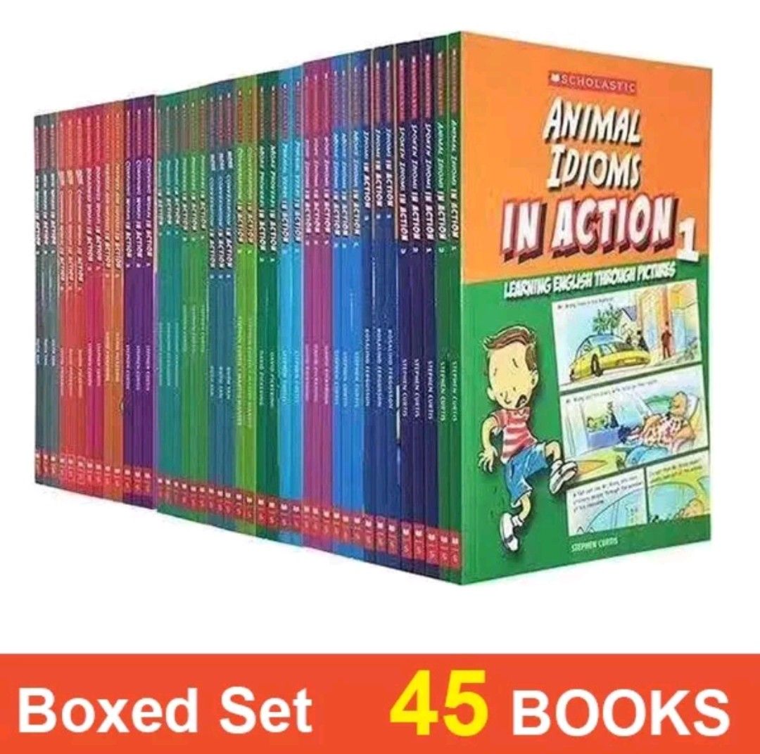 In Action Box Set ( 45 Books ), Hobbies & Toys, Books & Magazines ...