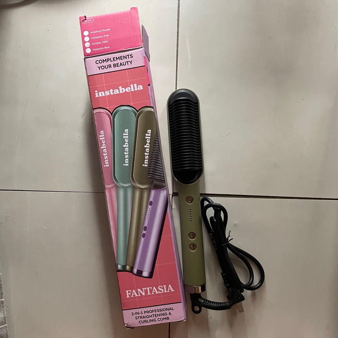 Instabella - Hair Straightener, Beauty & Personal Care, Hair on Carousell