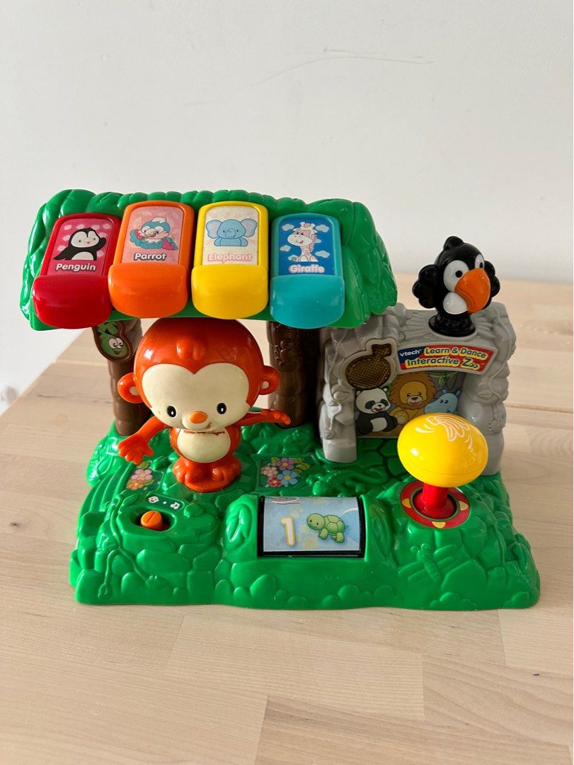 INTERACTIVE TOYS Vtech Learn & Dance Interactive Zoo, Babies & Kids, Infant Playtime on Carousell