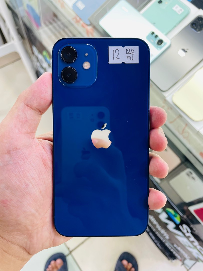 iPhone 12 128gb NTC Approved Blue Openline 97% Smothness 76%Bh ISSUE ...