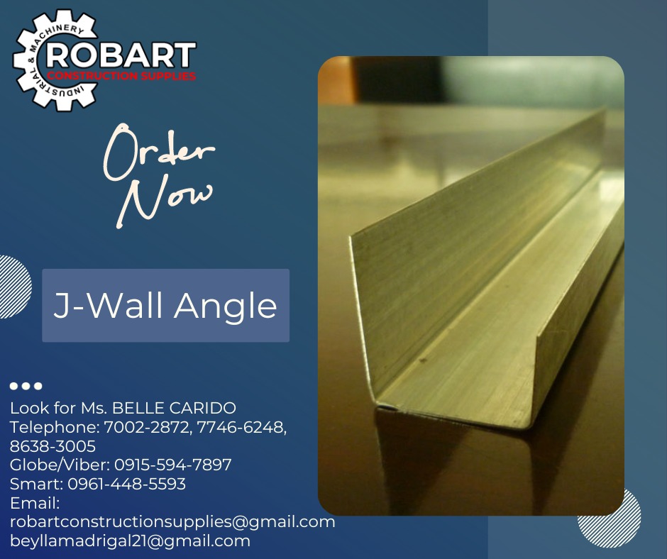 J Type Wall Angle, Commercial & Industrial, Construction Tools ...