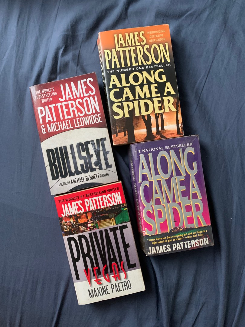 James Patterson 4 Books Bundle for P300 only, Hobbies & Toys, Books ...