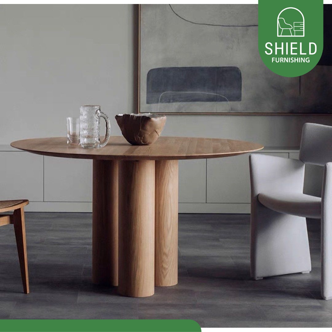 JANSEN Wood Dining Table, Furniture & Home Living, Furniture, Tables ...