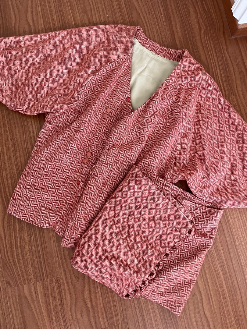 Japanese wool outerwear jacket haori, Women's Fashion, Coats, Jackets ...