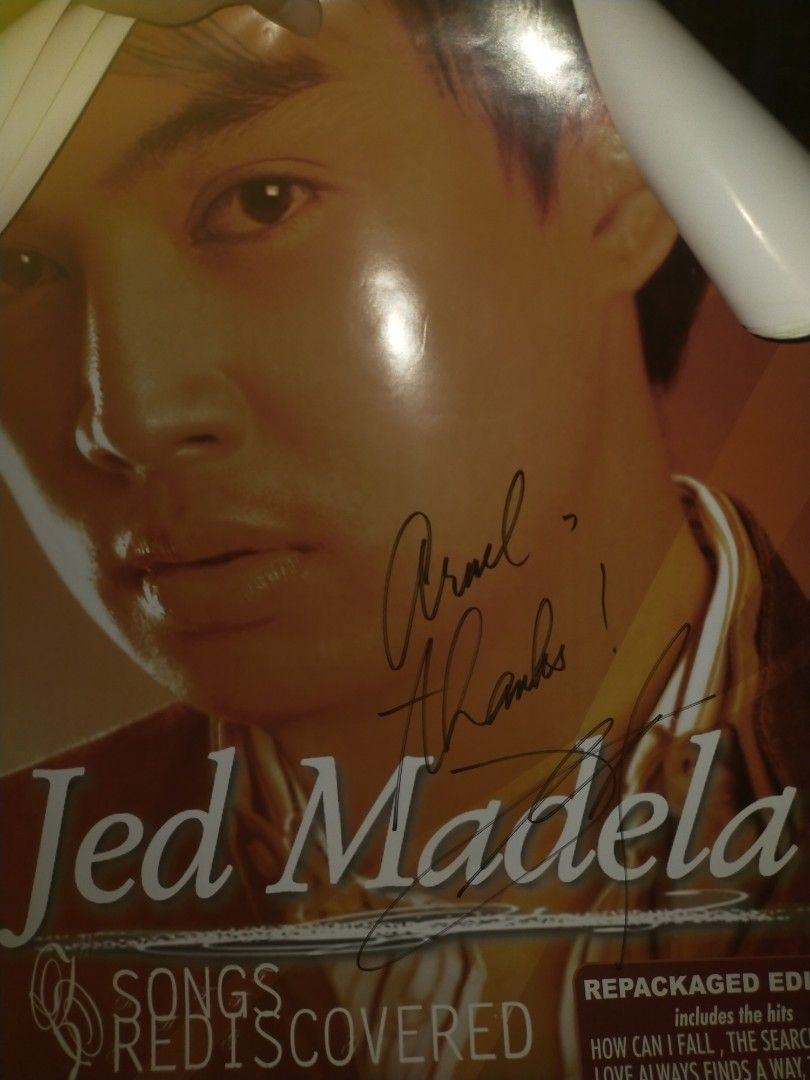 Jed Madela - SIGNED Poster, Hobbies & Toys, Memorabilia & Collectibles ...