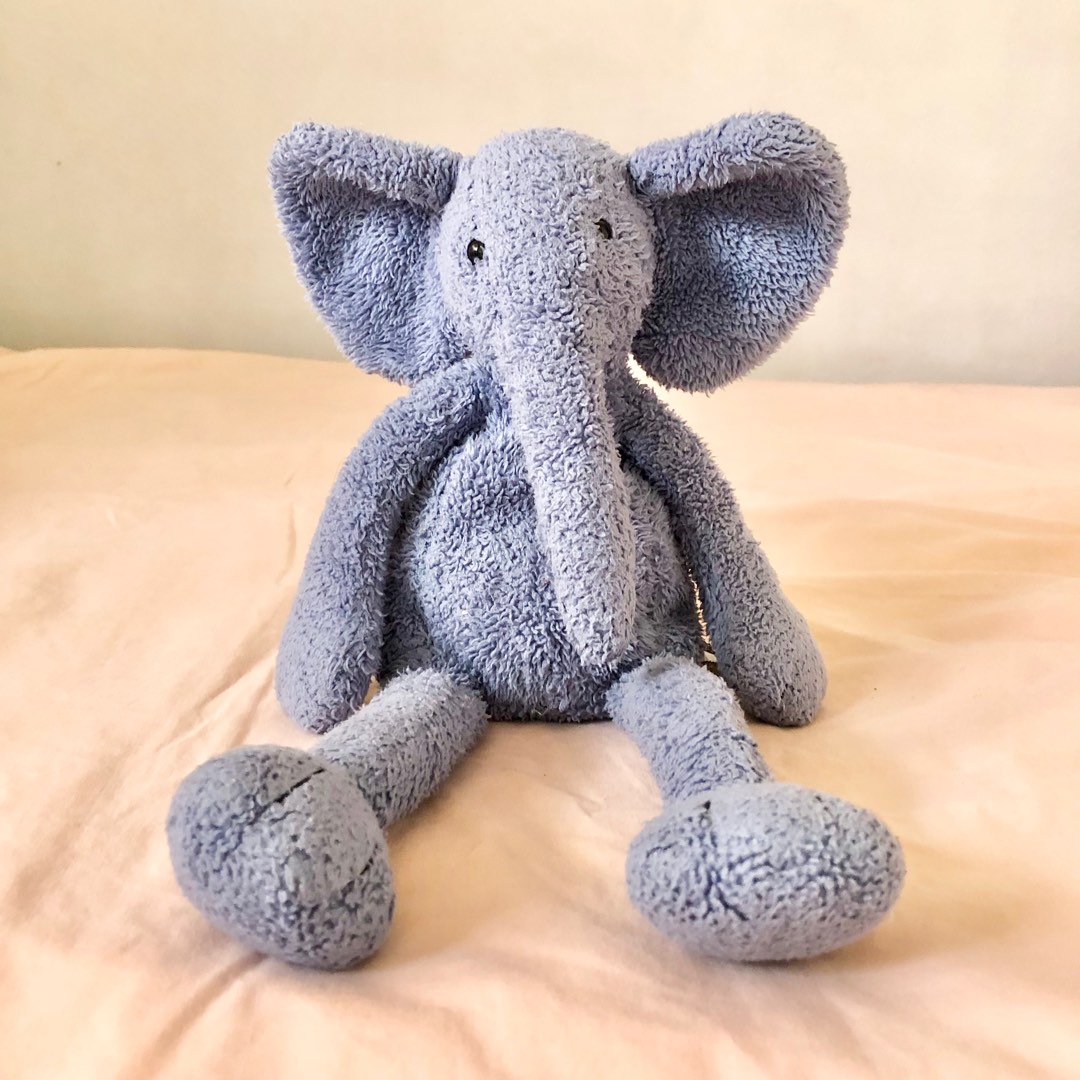 Jellycat slackajack elephant, Hobbies & Toys, Toys & Games on Carousell