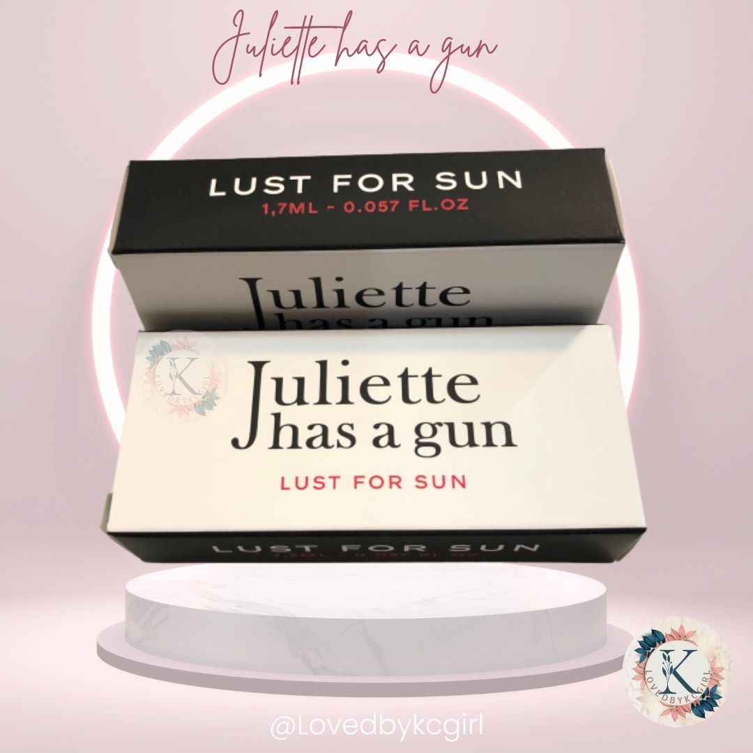 Juliette has a gun lust for sun vial, Beauty & Personal Care, Fragrance ...