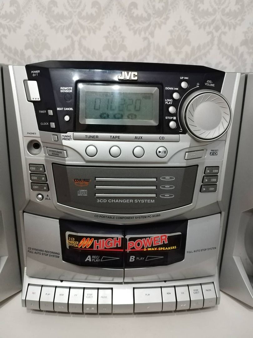 JVC CD Portable Component System, Audio, Portable Music Players on Carousell