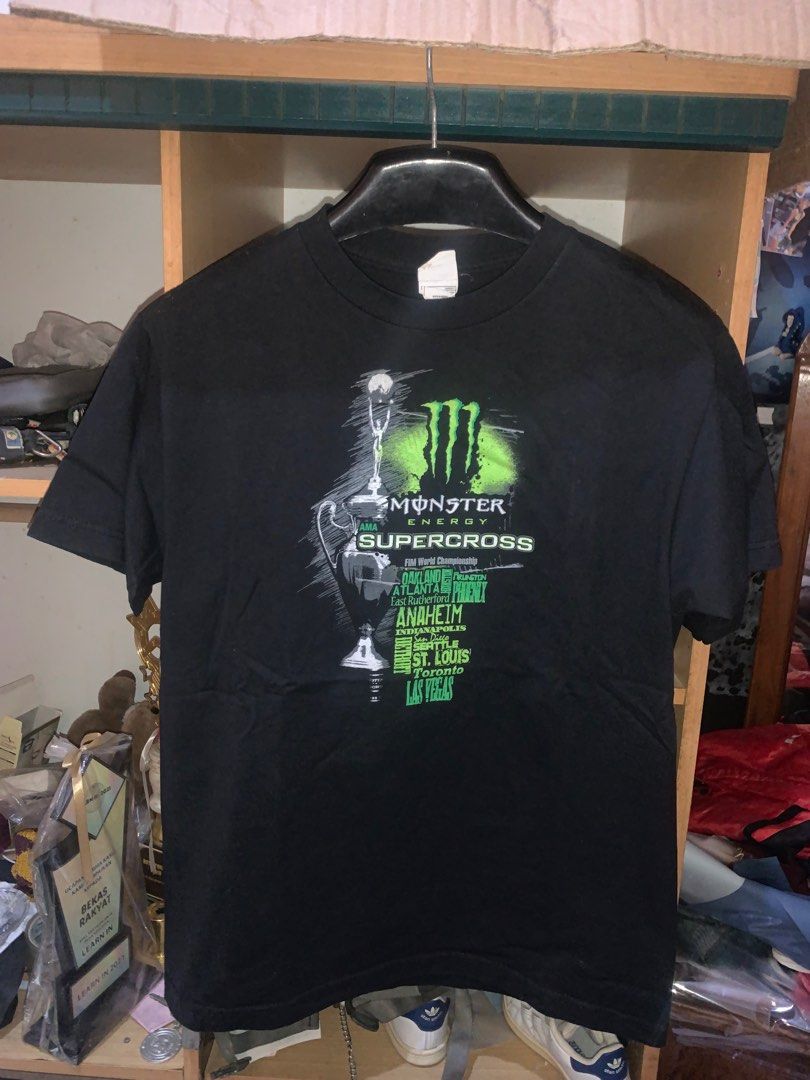 kaos racing motor trill, Fesyen Pria, Pakaian , Atasan di Carousell