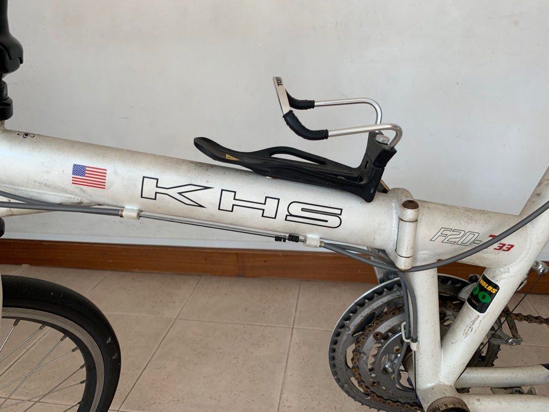 KHS F20-T22 Foldable Bicycle, Sports Equipment, Bicycles & Parts ...