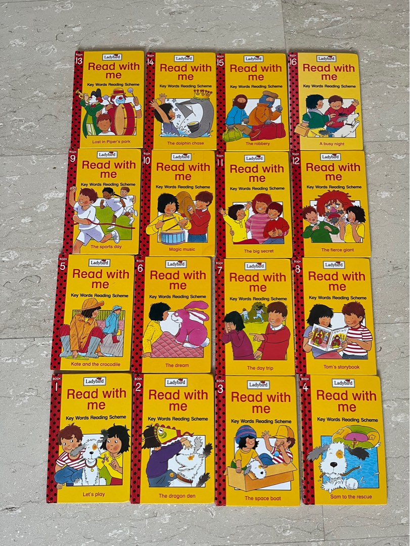 Ladybird Read with me (key words reading scheme) - learn to read books ...