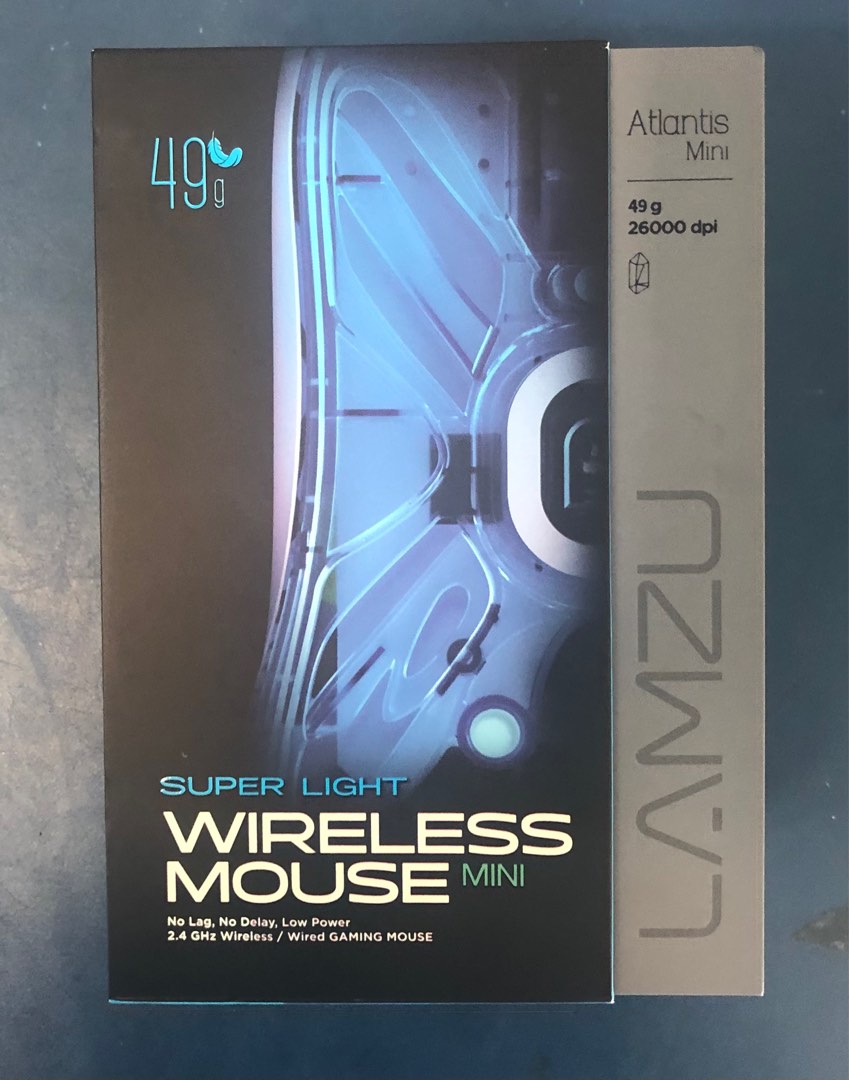 Lamzu Atlantis Mini Super light wireless gaming mouse, Computers & Tech ...