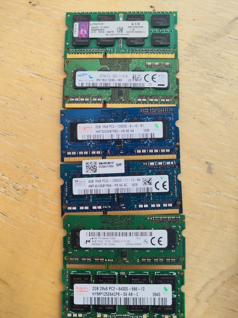 laptop RAM Clear Store, Computers & Tech, Parts & Accessories, Computer ...