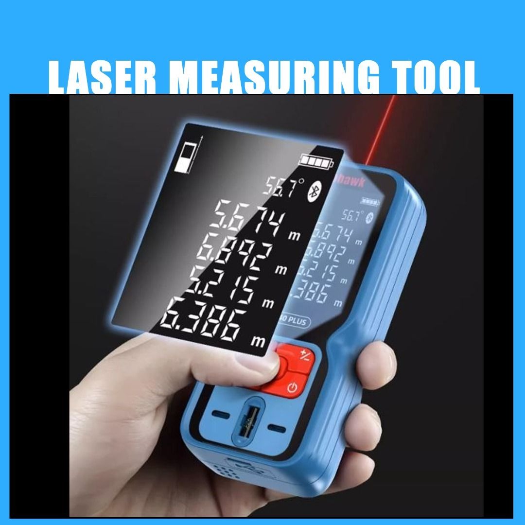 Laser Measuring Tool, Furniture & Home Living, Home Improvement ...