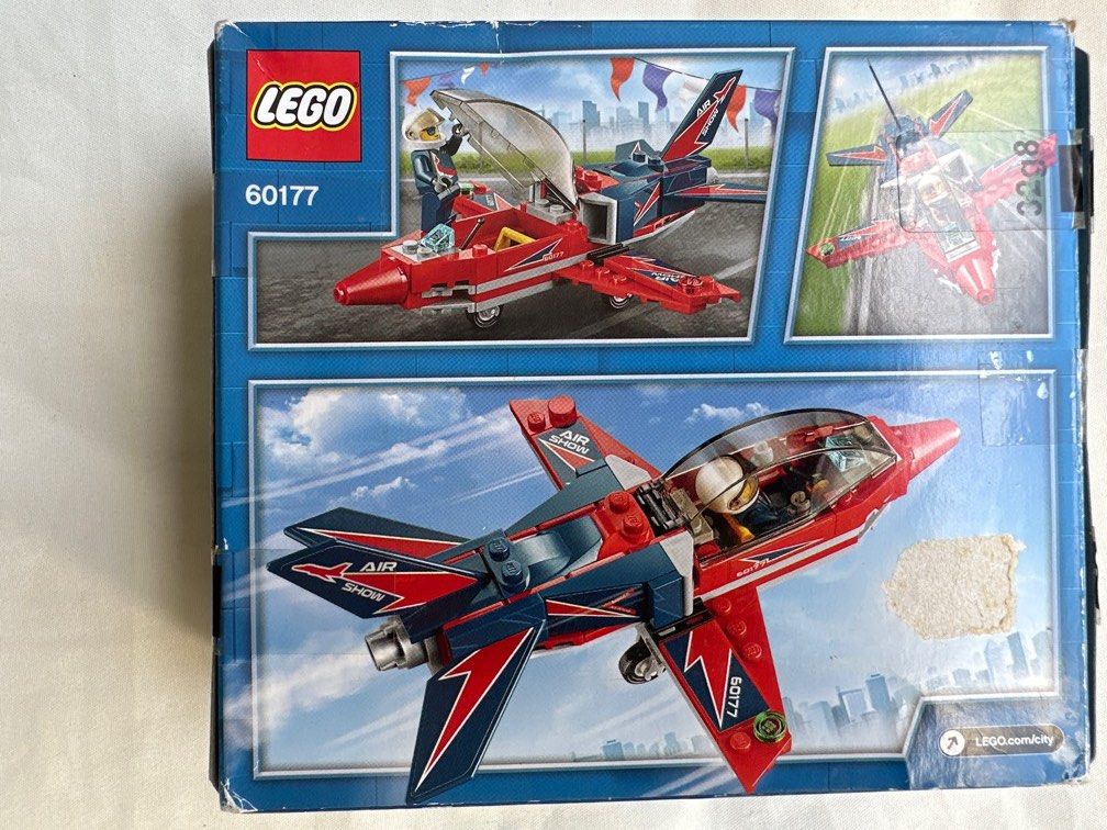 Lego city - red plane city airshow set- 60177, Hobbies & Toys, Toys ...