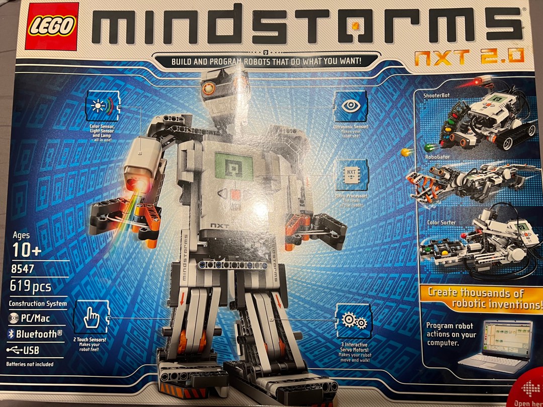Lego Mindstorms NXT 2.0, Hobbies & Toys, Toys & Games on Carousell