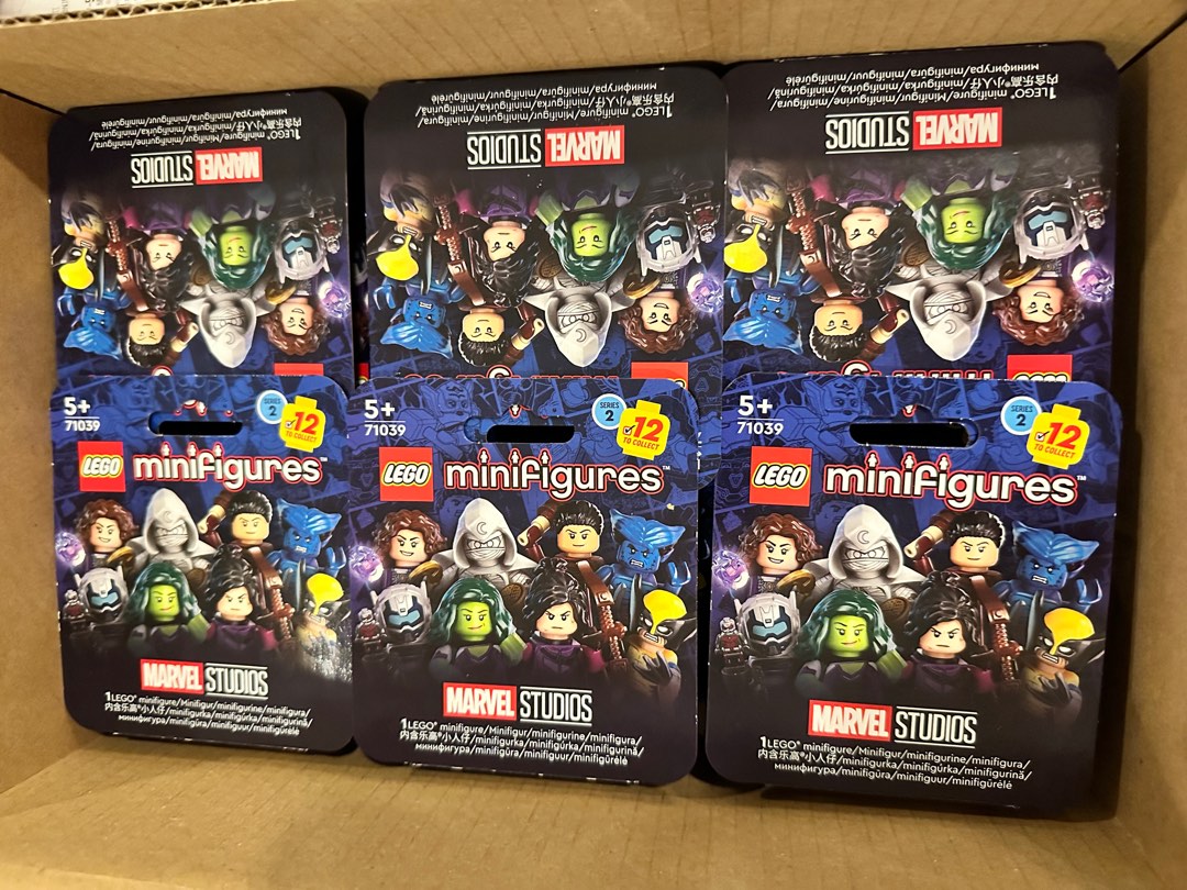 Lego Minifigures 71039 Marvel Series 2 (Complete set of 12 minifigures ...